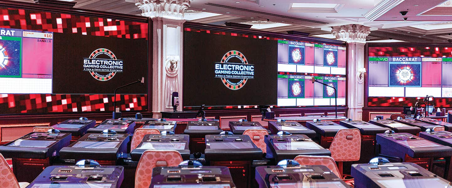 Vegas Electronic Table Games | The Venetian Resort Las Vegas