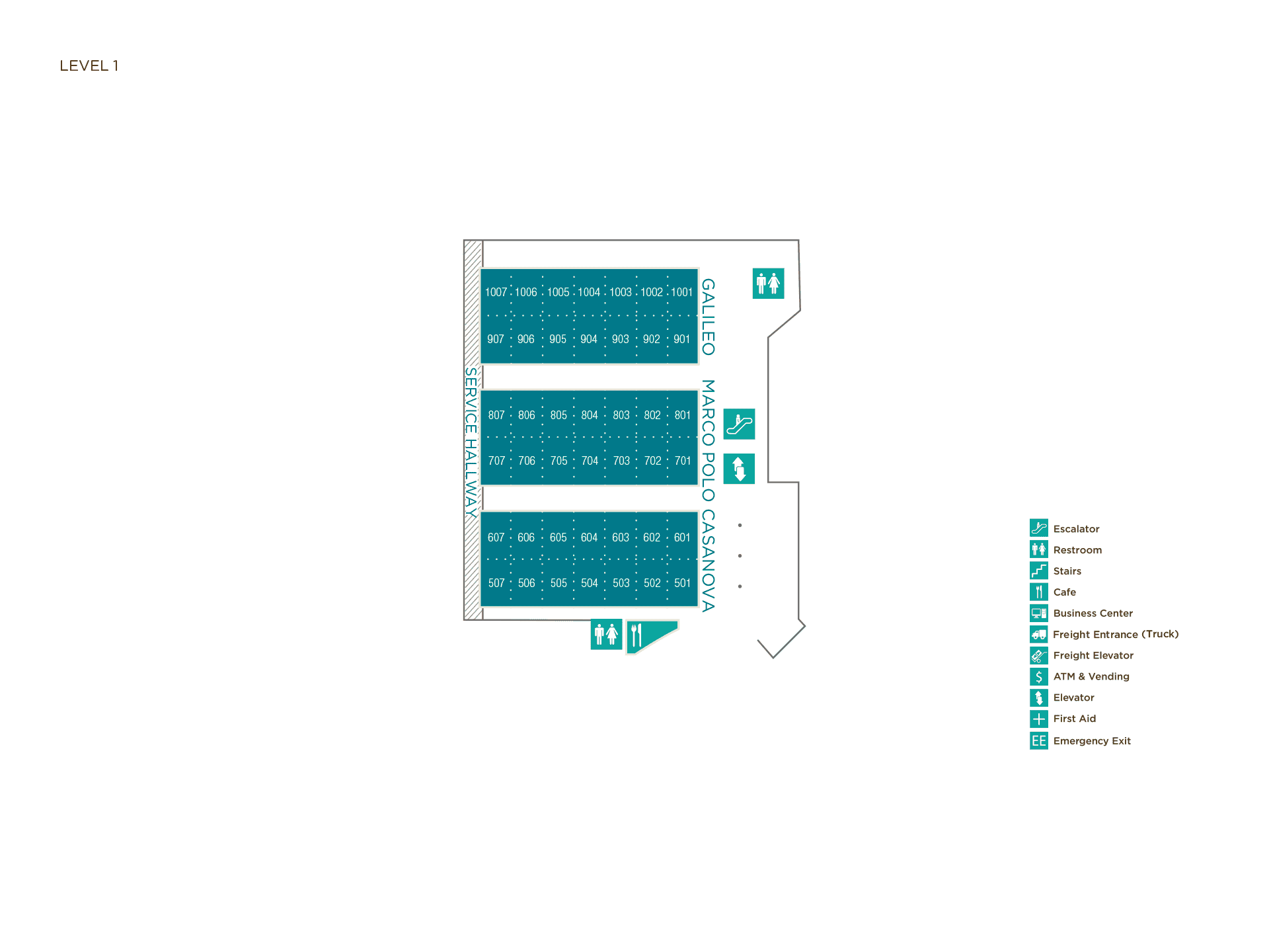 Expo Map & Floor Plan | The Venetian Convention & Expo Center Las Vegas