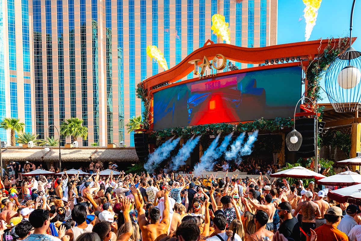 TAO Beach | Best Vegas Pool Party | The Venetian Resort Las Vegas