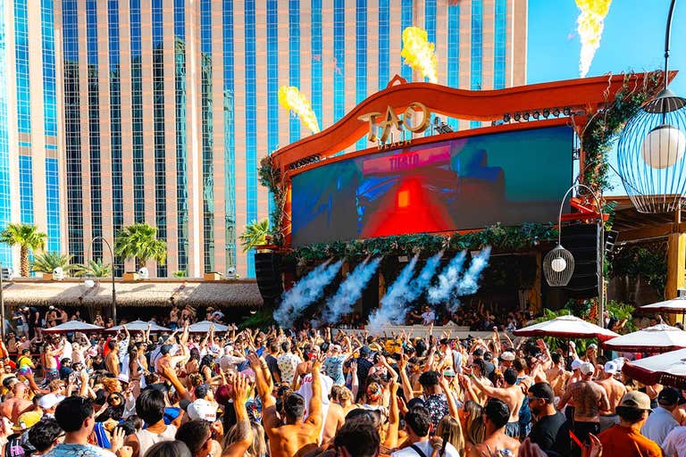 TAO Beach | Best Vegas Pool Party | The Venetian Resort Las Vegas