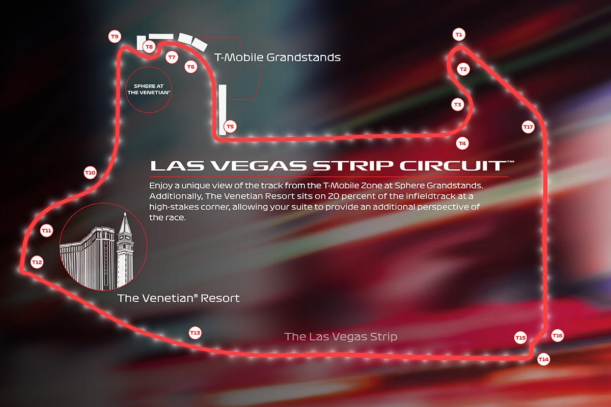 2024 FORMULA 1 HEINEKEN SILVER LAS VEGAS GRAND PRIX | The Venetian ...