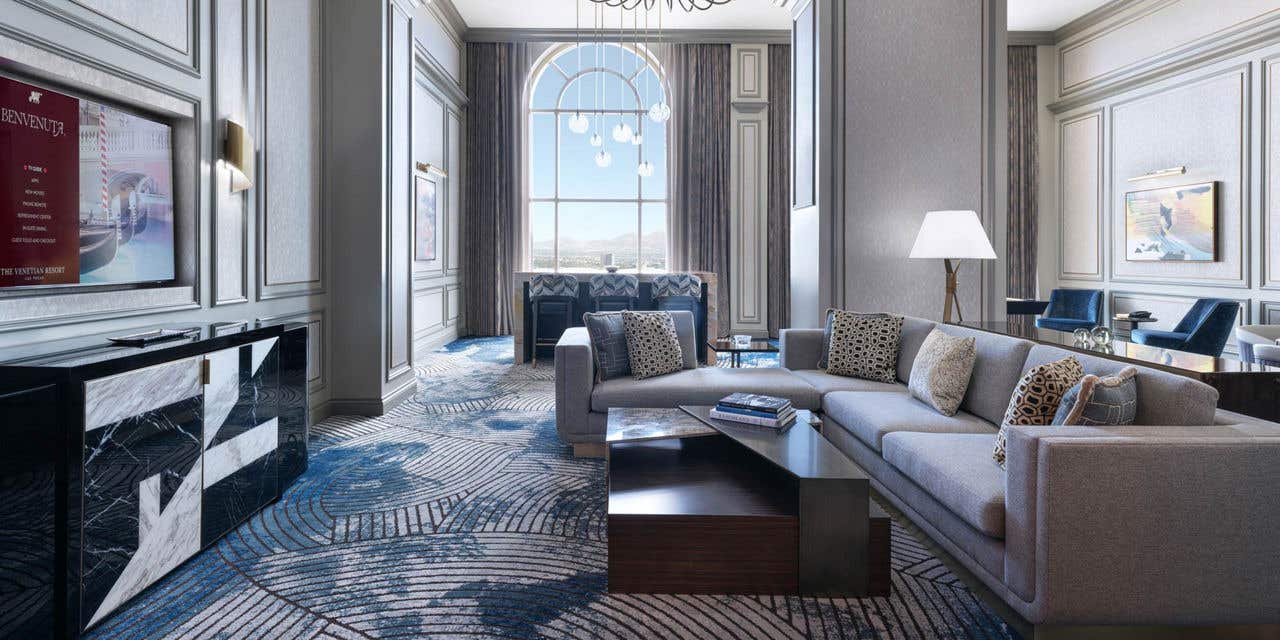 New Corner Two Bedroom Suite | The Venetian Resort Las Vegas