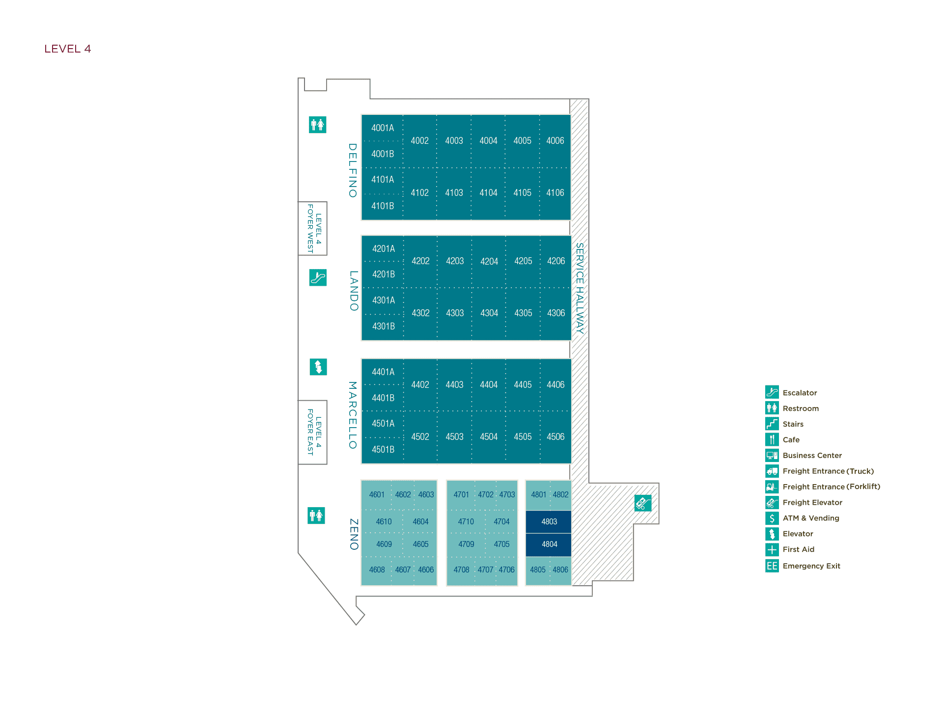 Expo Map & Floor Plan | The Venetian Convention & Expo Center Las Vegas